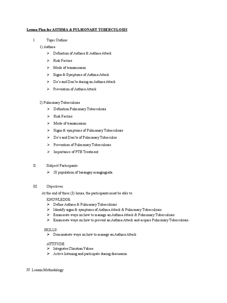 Child Abuse Lesson Plan | PDF | Asthma | Allergy