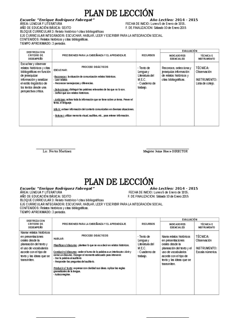 Lengua y Literatura 6to. Año | Lectura (proceso) | Educación primaria