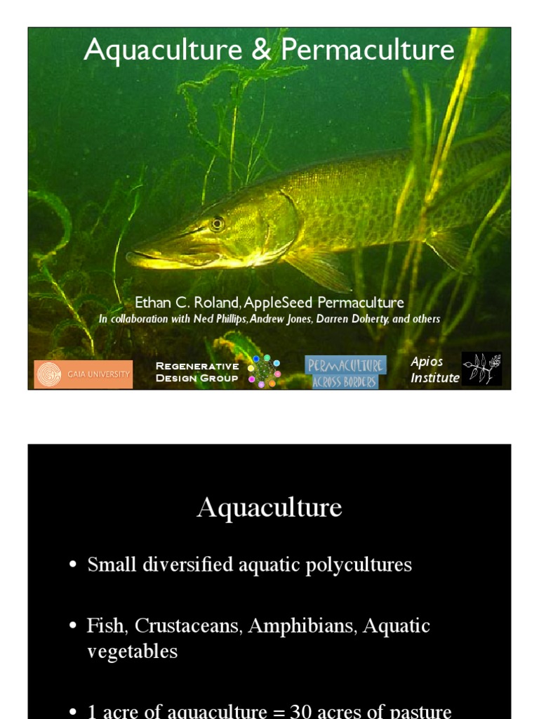 Aquaculture Permaculture | PDF