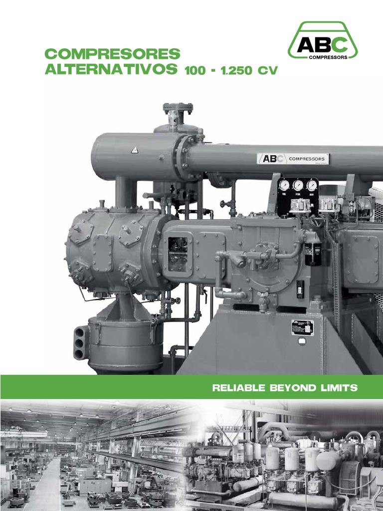 Compresores Alternativos | PDF | Compresor de gas | Gas natural