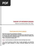 Elements & Principles of Interior Design Worksheet | PDF | Eye