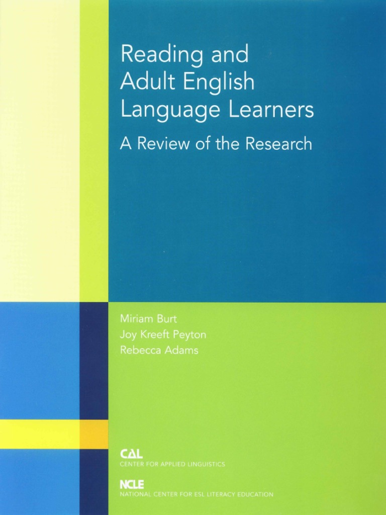 Reading and Adult English Learners | PDF