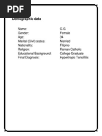 Normal Tonsil Size and Grading | PDF | Infection | Immunology