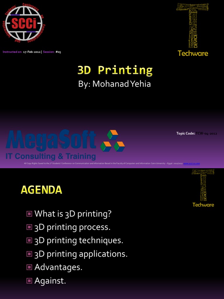 3 Dprinting | PDF | 3 D Printing | Industries