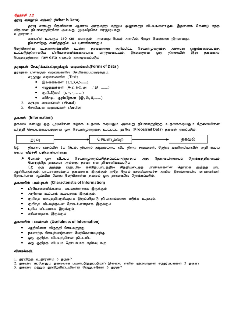 Grade 10 ICT Competency 1.2 | PDF