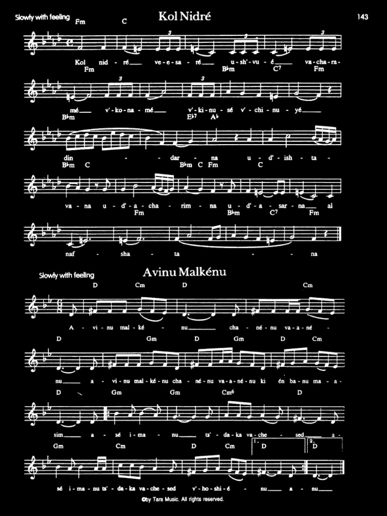 Avinu Malkeinu | PDF