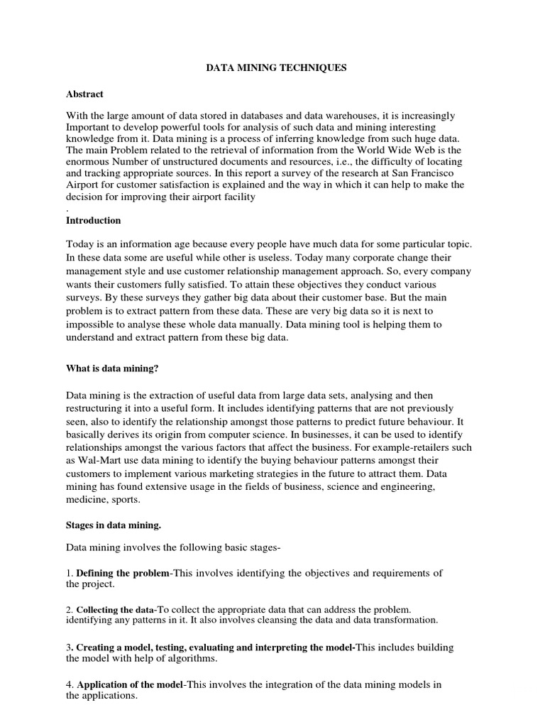 Data Mining Technique Using Weka Tool | PDF | Cluster Analysis ... Data Mining Technique Using Weka Tool | PDF | Cluster Analysis ...