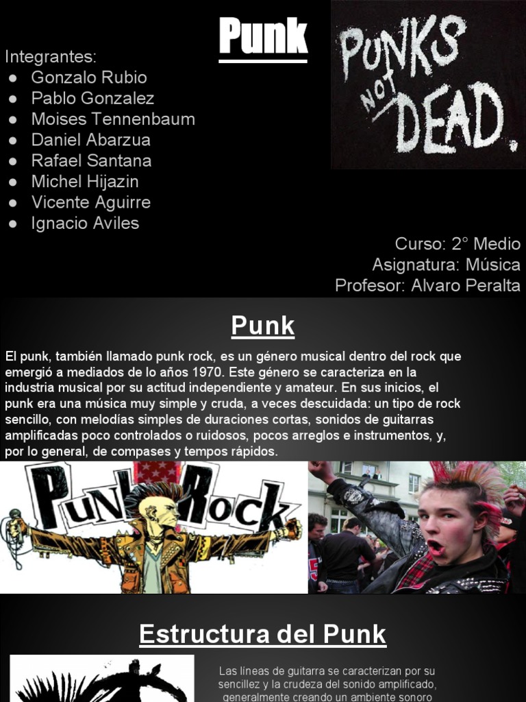 Punk | PDF | Punk rock | Las artes escénicas