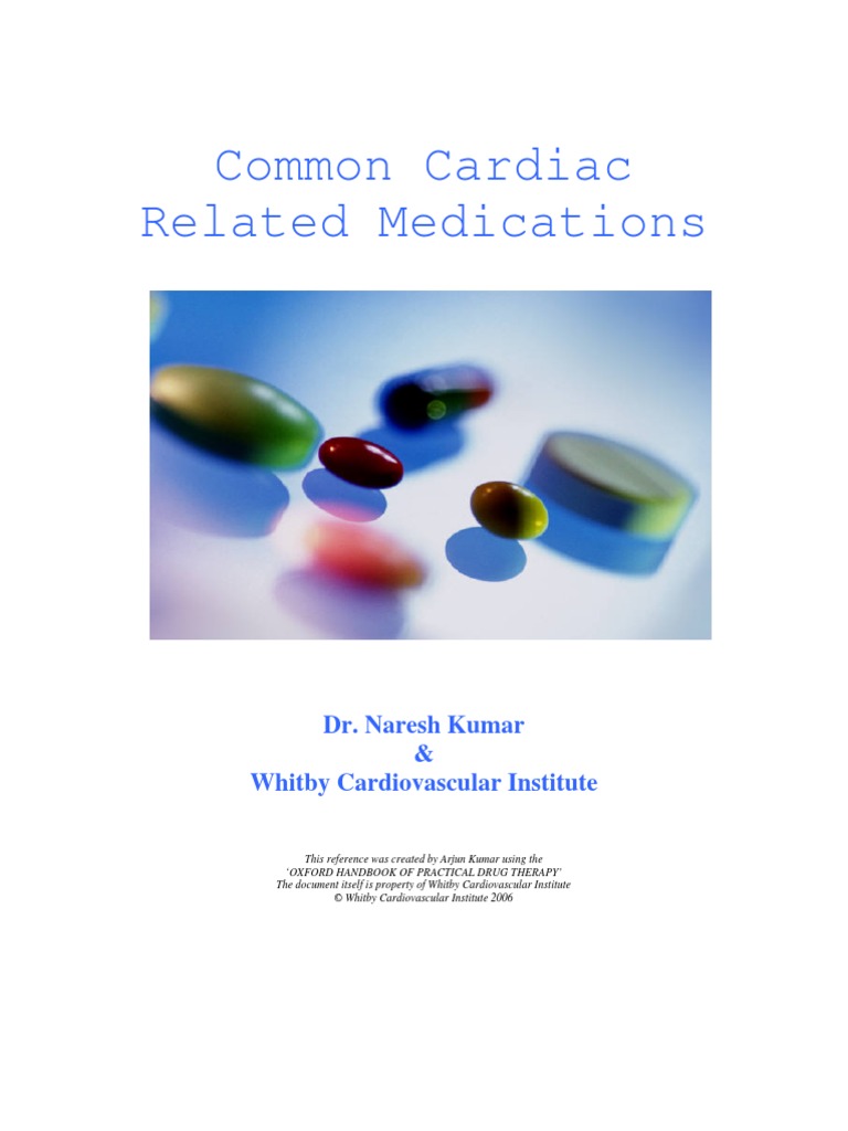 Common Cardiac Related Medications | Aspirin | Pharmacology