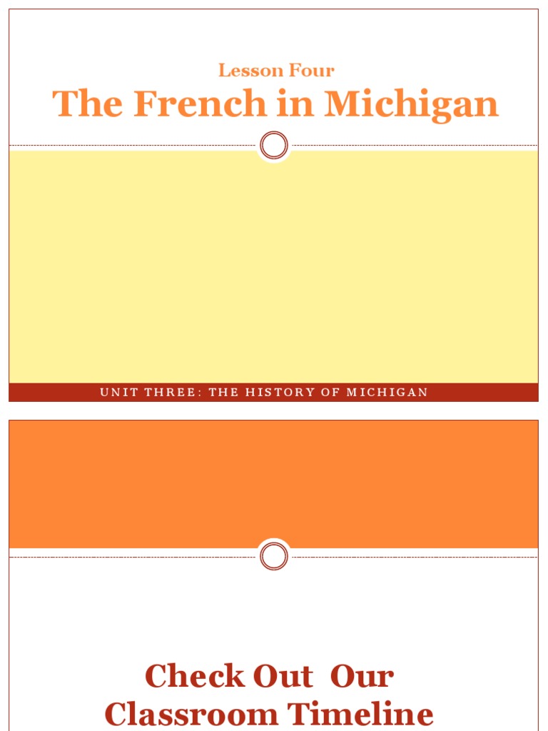 Michigan's French Fur Trade History | PDF | Fur Trade | North America