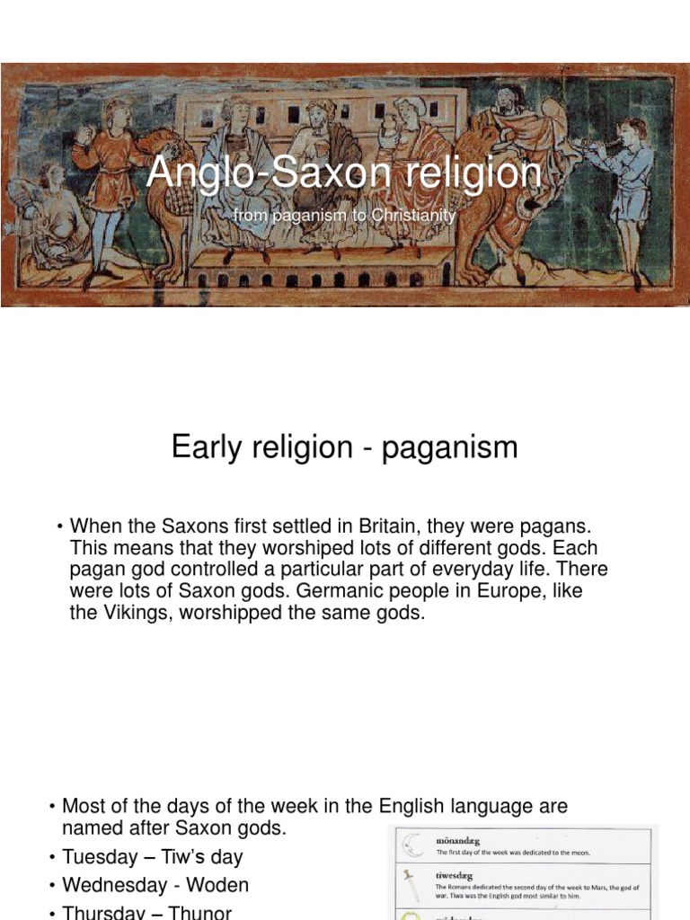 Anglo-Saxon Religious Shift | PDF