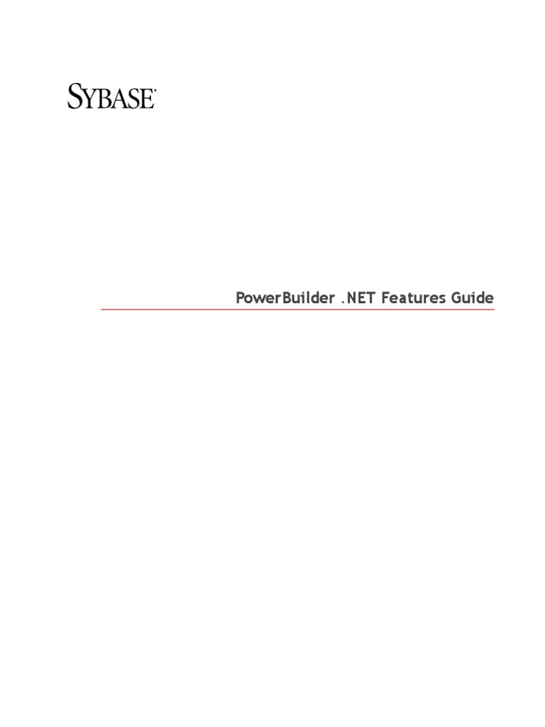 Manual Power Builder Net | PDF | Windows Presentation Foundation ...