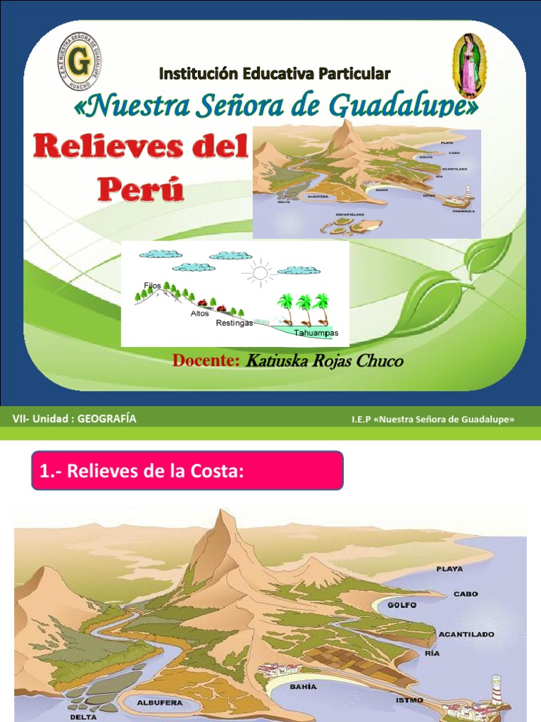 Relieves Del Peru | PDF | Andes | Terreno