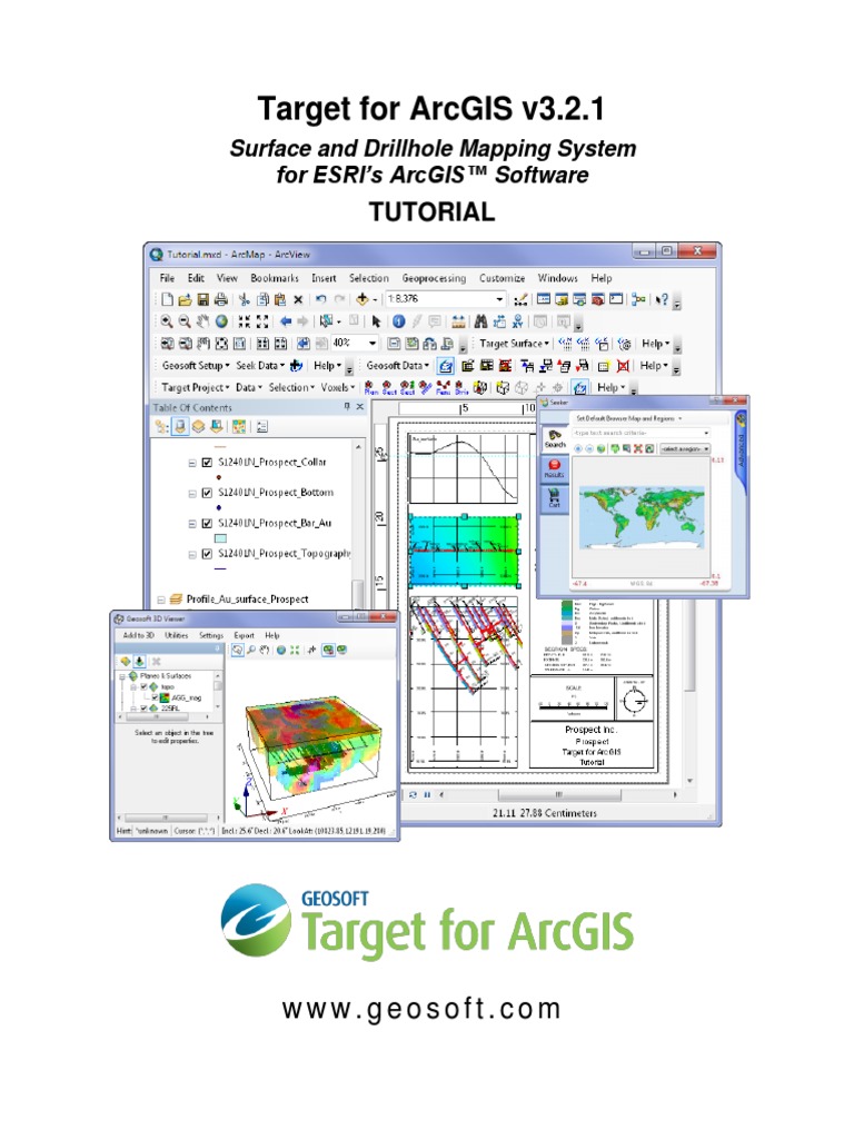 Target For Arc Gis Tutorial | PDF | Arc Gis | Esri