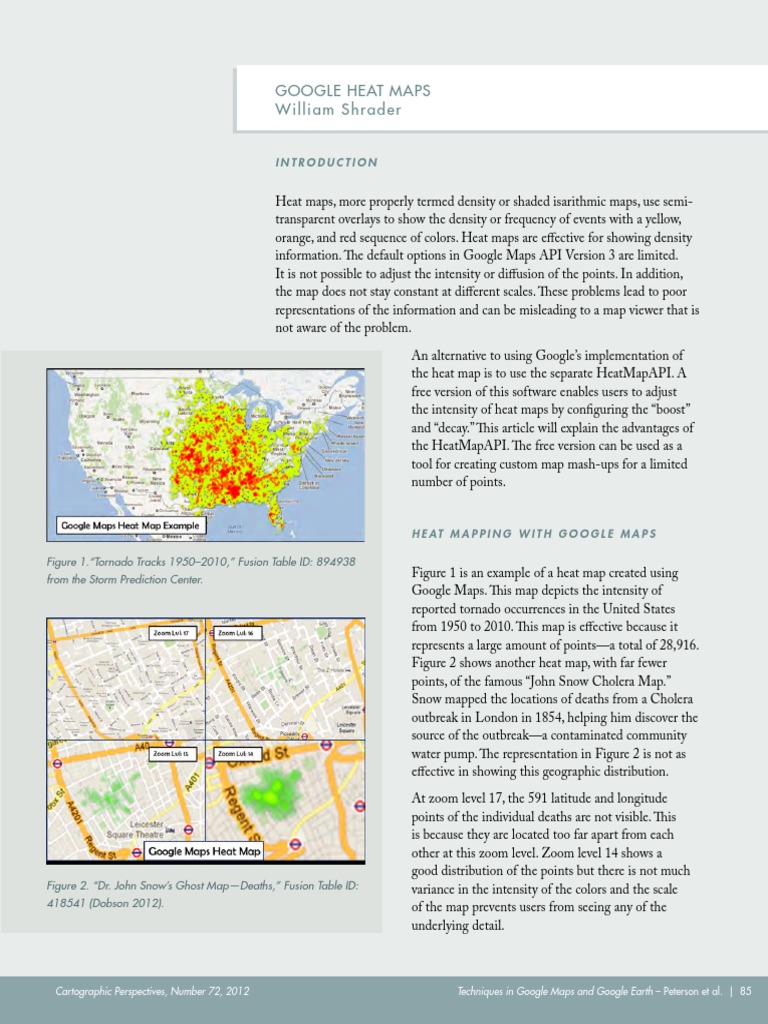 Google Heat Map | PDF | Proxy Server | Map