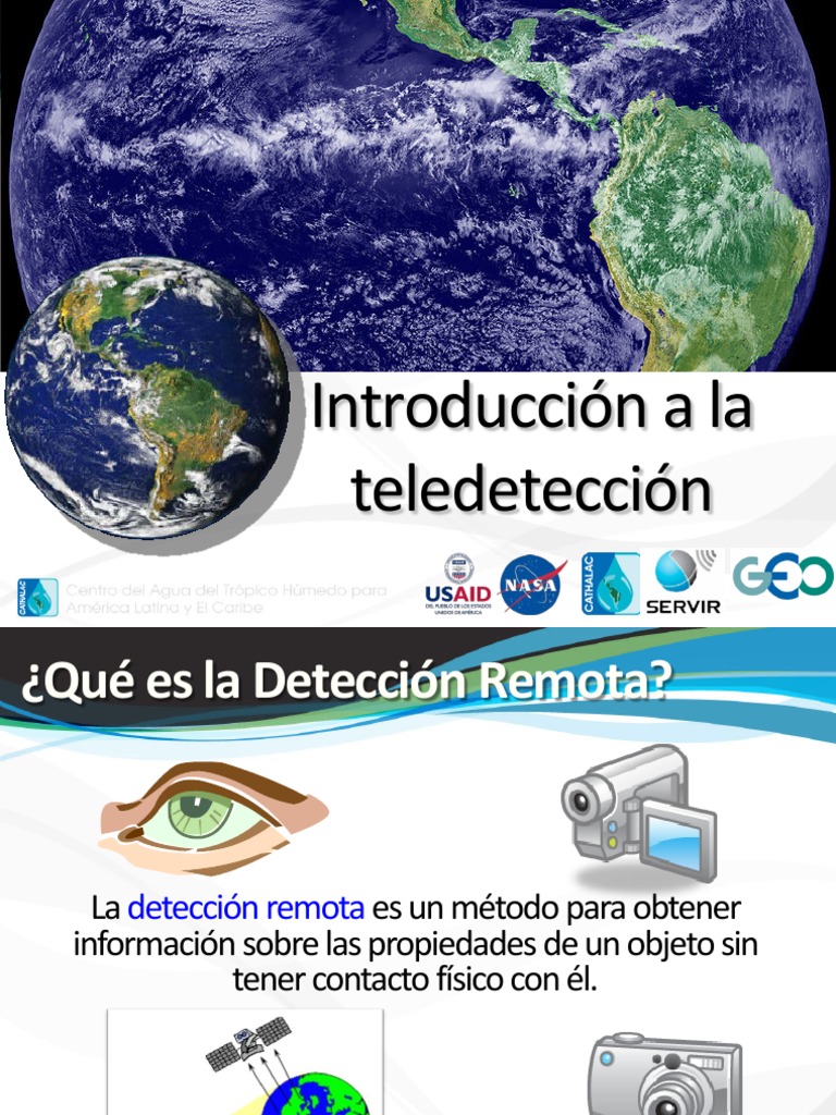 SERVIR Introduccion Teledeteccion | PDF | Sensores remotos | Infrarrojo