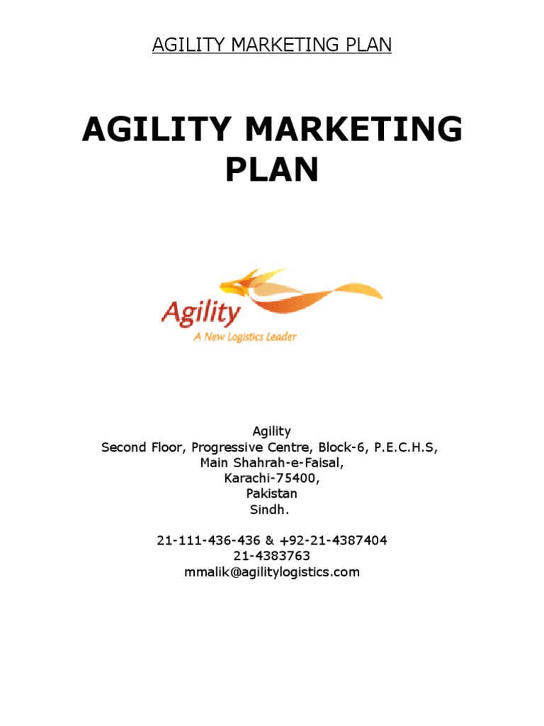 Agility Marketing Plan | Download Free PDF | Honda | Logistics