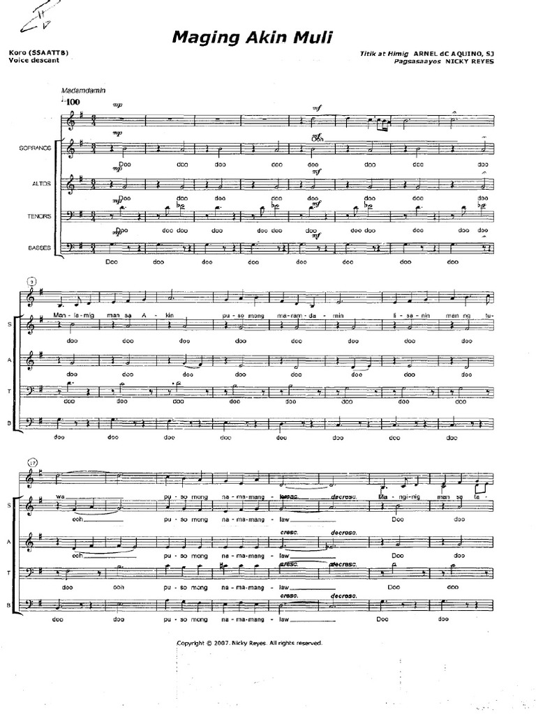 Maging Akin Muli - PDF | PDF