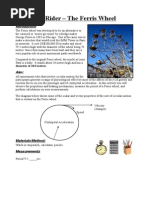 Ferris Wheel Trigonometry Problems | PDF | Trigonometric Functions ...