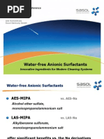 Pluronic PE Types | PDF | Emulsion | Surfactant