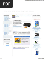 Resetter Canon Service Toool v3400 | PDF