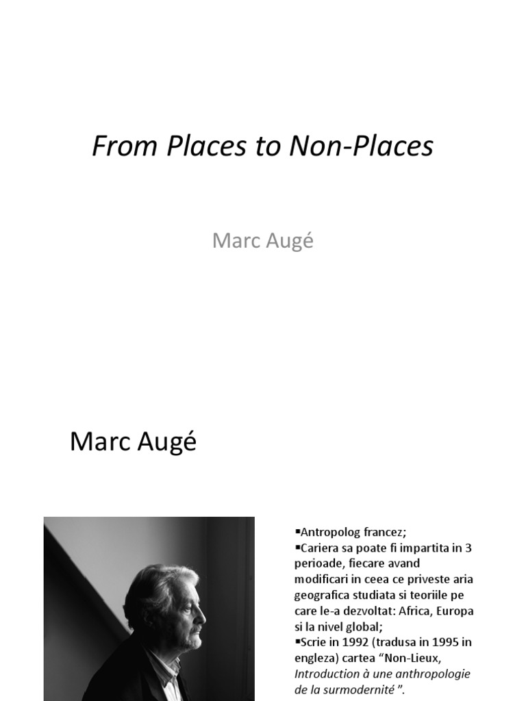From Places To Non-Places | PDF