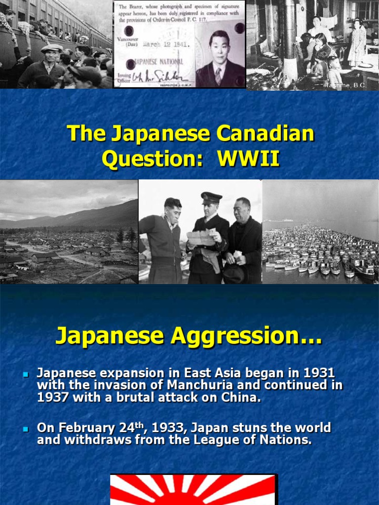 27 May Internment of Japanese Canadians | PDF | Empire Of Japan | World ...