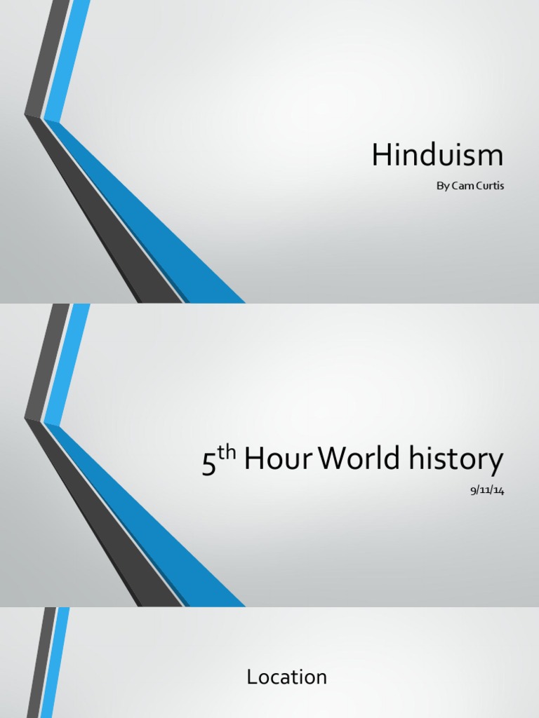 Hinduism Project | PDF | Religion & Spirituality
