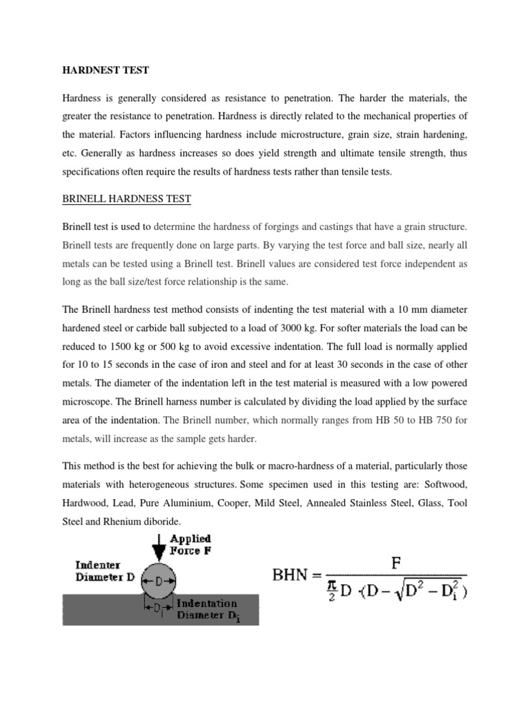 Assignment 3 - POM | PDF | Hardness | Materials