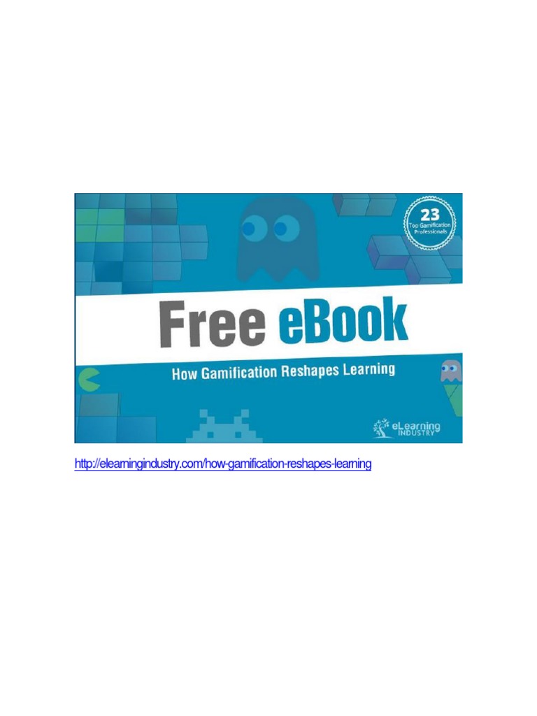 Free Ebook - How Gamification Reshapes Learning | PDF | Motivation ...