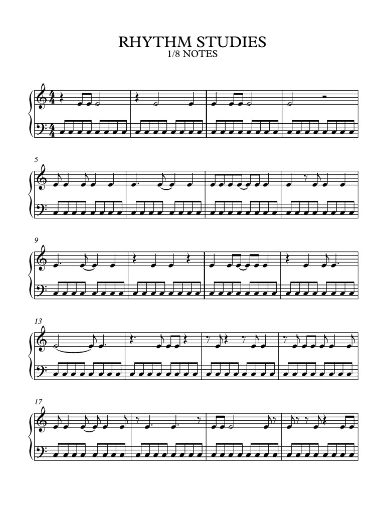 Rhythm Studies | PDF | Livres de cuisine, nourriture et vin