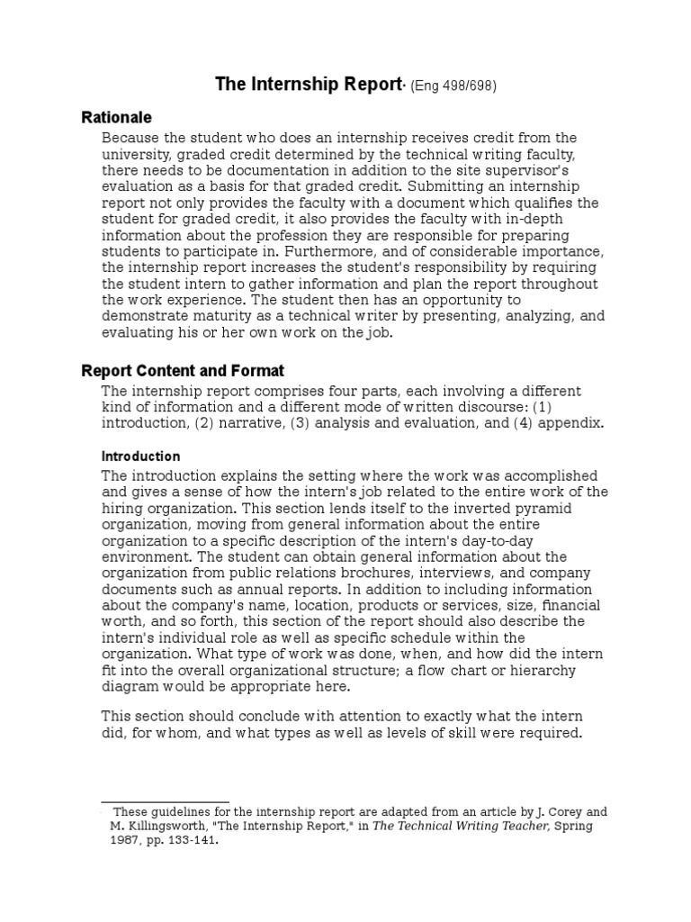 Internship Report | PDF
