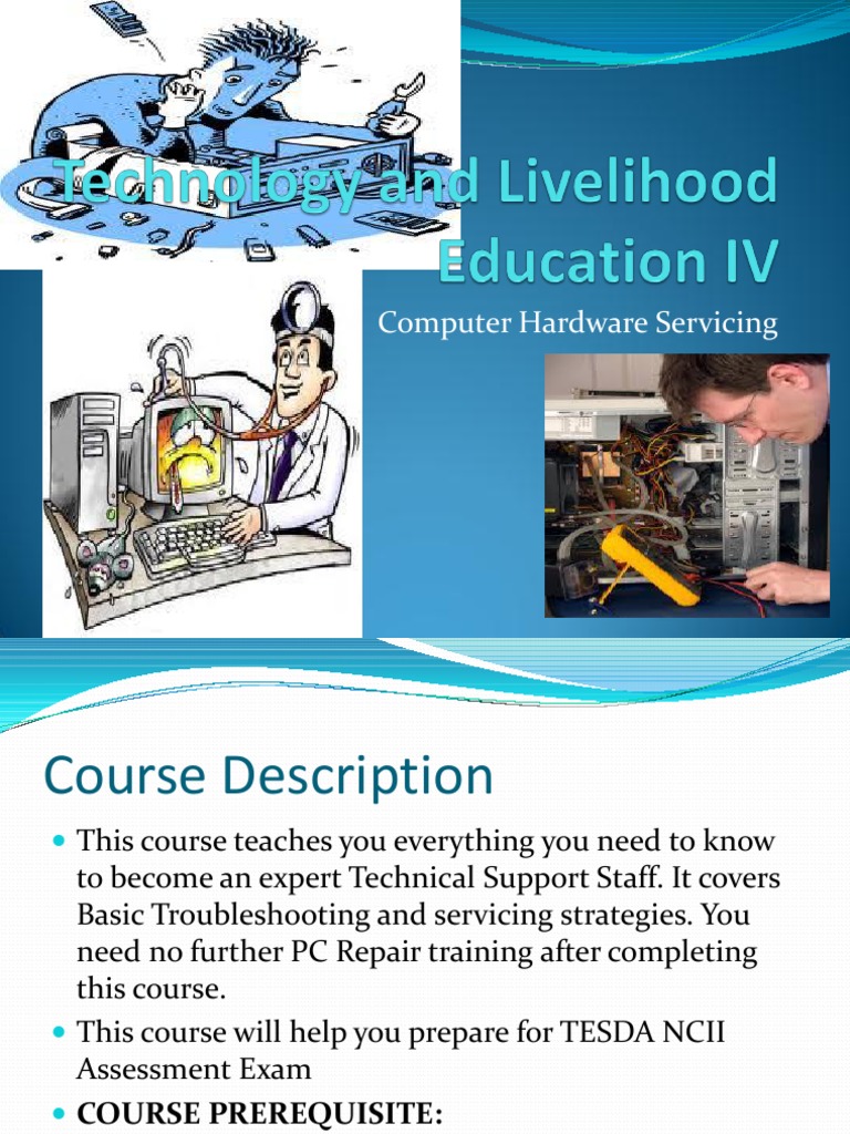 Computer Hardware Servicing Course | PDF | Floppy Disk | Hard Disk Drive
