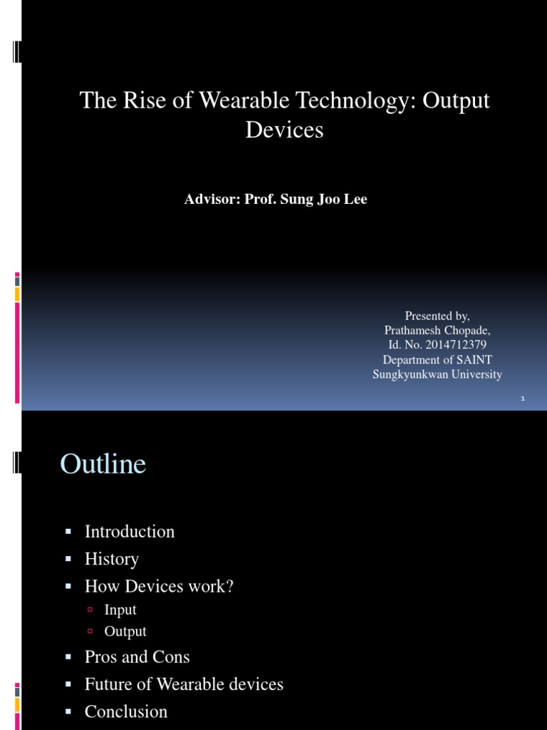 Wearable Devices | PDF | Wearable Technology | Human–Computer Interaction