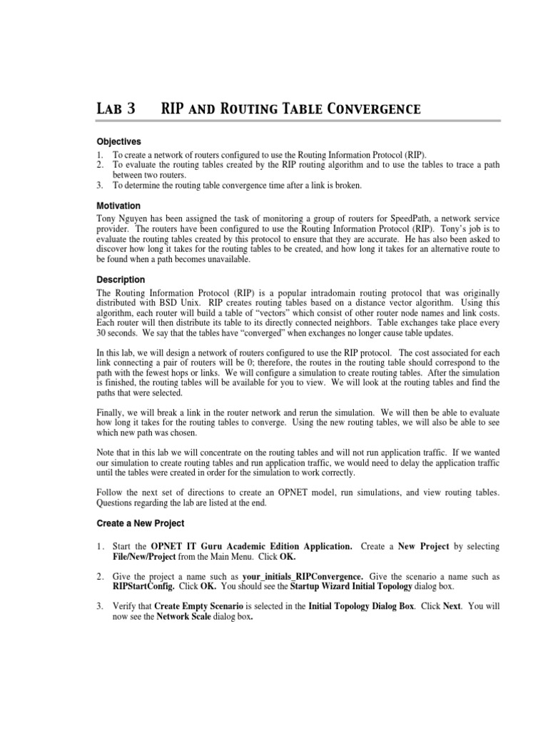 Lab6 1 | PDF | Routing | Router (Computing)