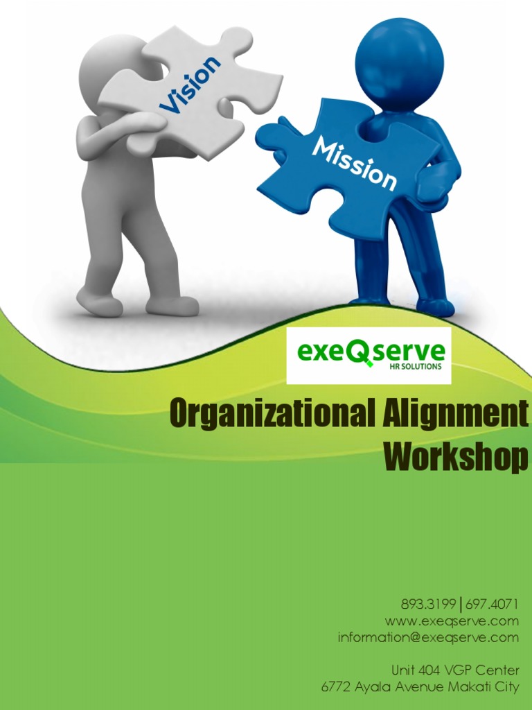 Organizational Alignment Workshop by ExeQserve Corporation | PDF ...