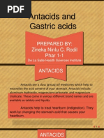 List of Common Antacid Drugs | PDF | Pharmacology | Gastroenterology