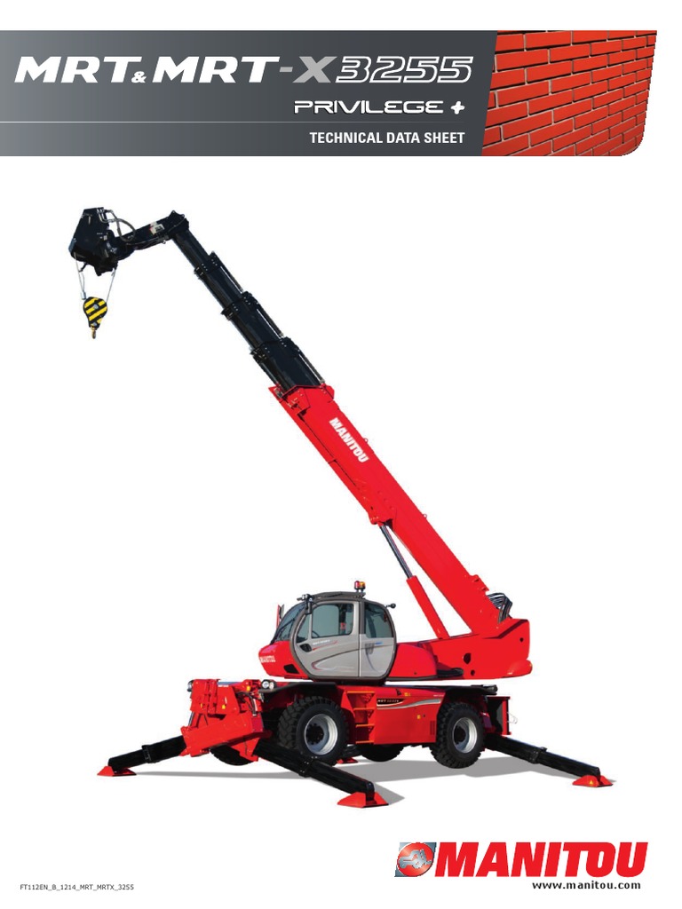 Manitou MRT 3255 - MRT-X 3255 (EN) | PDF | Suspension (Vehicle ...