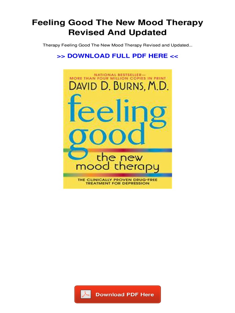 Feeling Good: Mood Therapy Guide | PDF | Mood (Psychology) | Mental Health