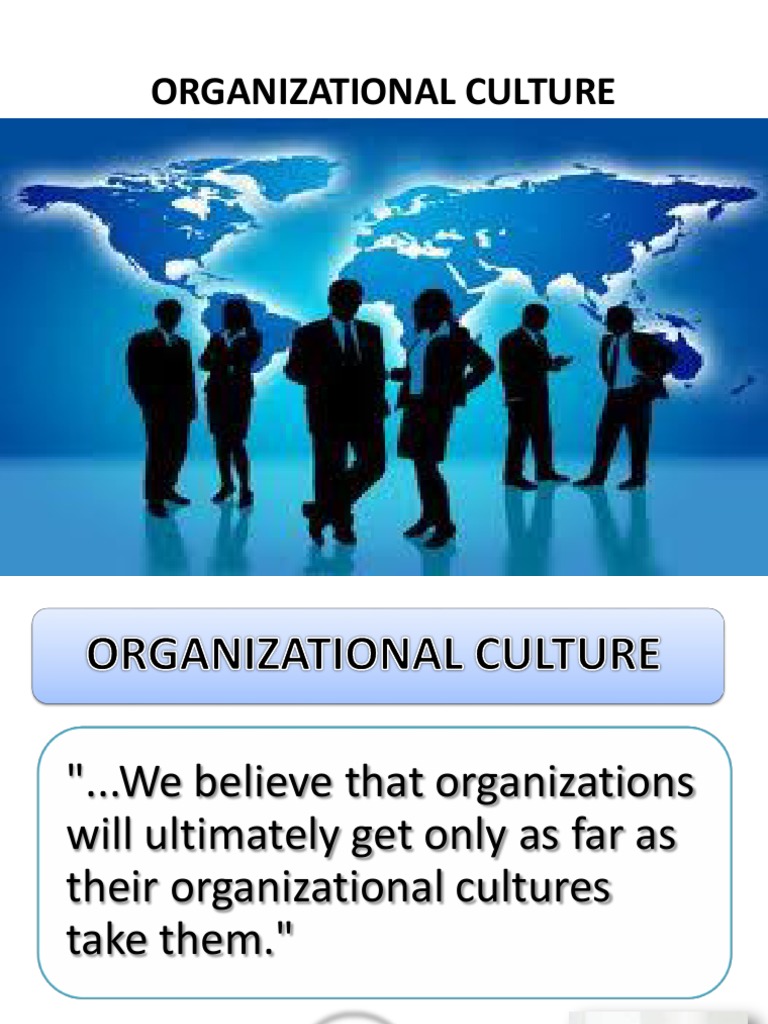 Understanding Organizational Culture | PDF | Organizational Culture ...