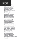 Zulu Rosary Prayer Guide | PDF | Christian Prayer | Prayer