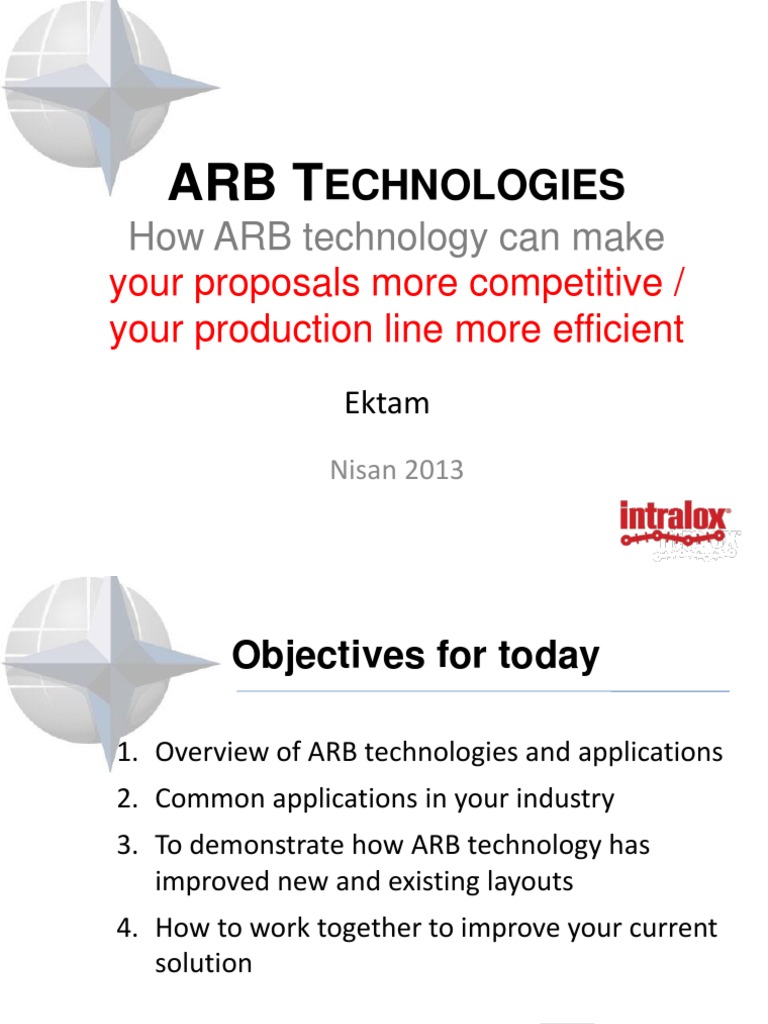 ARB Presentation | PDF | Belt (Mechanical) | Rotation