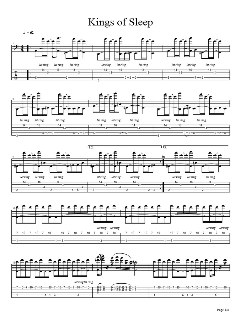 Stuart Hamm-Kings of Sleep | PDF