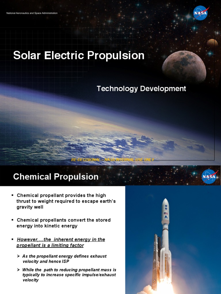 Solar Electric Propulsion: Technology Development | Download Free PDF ...