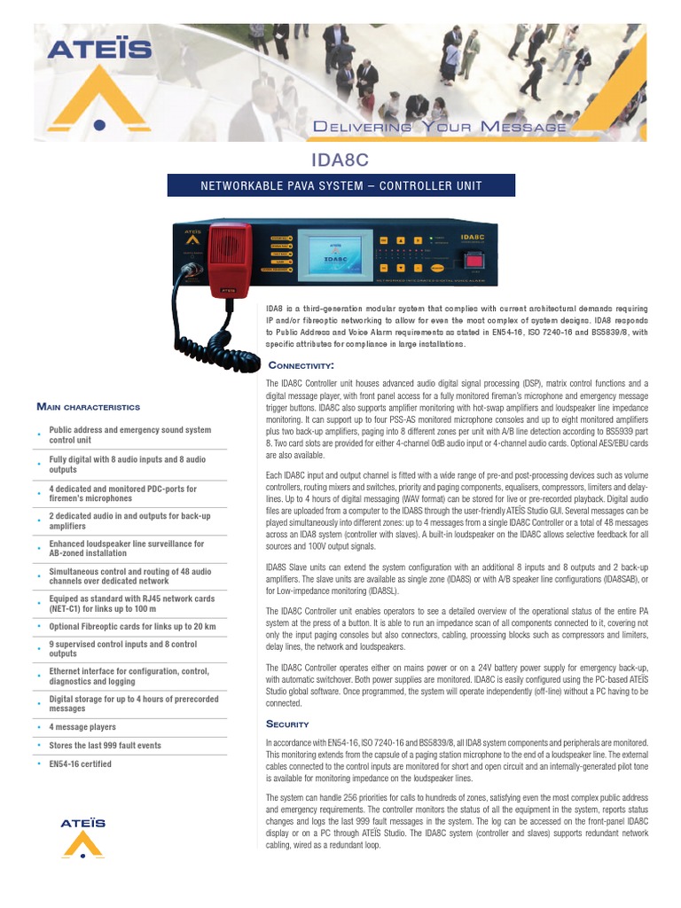 Ateis Pava | PDF | Microphone | Amplifier