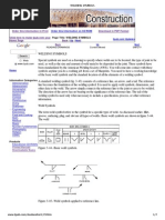 Difference Between ISO Vs AWS Welding Symbol | PDF | Plastic | Metals