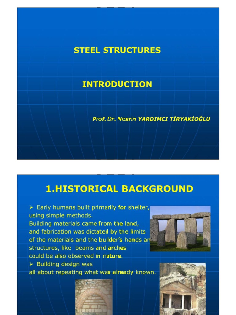 Steel Structures Introduction | Download Free PDF | Deformation ...