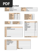 Stars Without Number Form-Fillable Charsheet | PDF | Role Playing Games ...