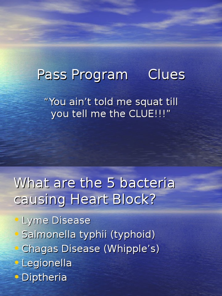 USMLE Pass Program Clue PDF | PDF | Citric Acid Cycle | Diet & Nutrition