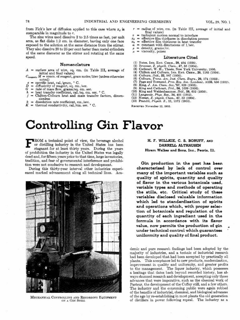 Controlling Gin Flavor | PDF | Gin | Distillation